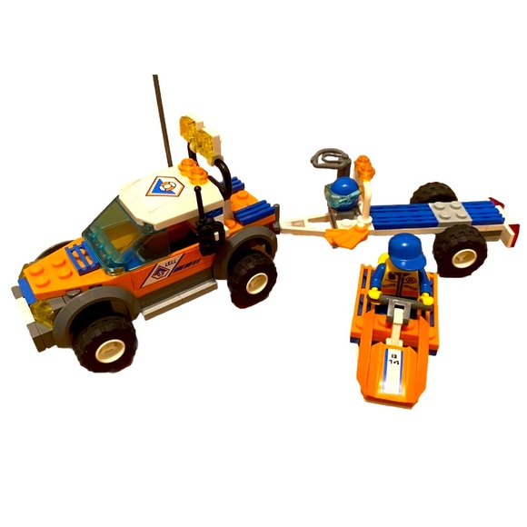 Lego | Toys | Lego City Coast Guard 4wd Jet Scooter 7737 | Poshmark